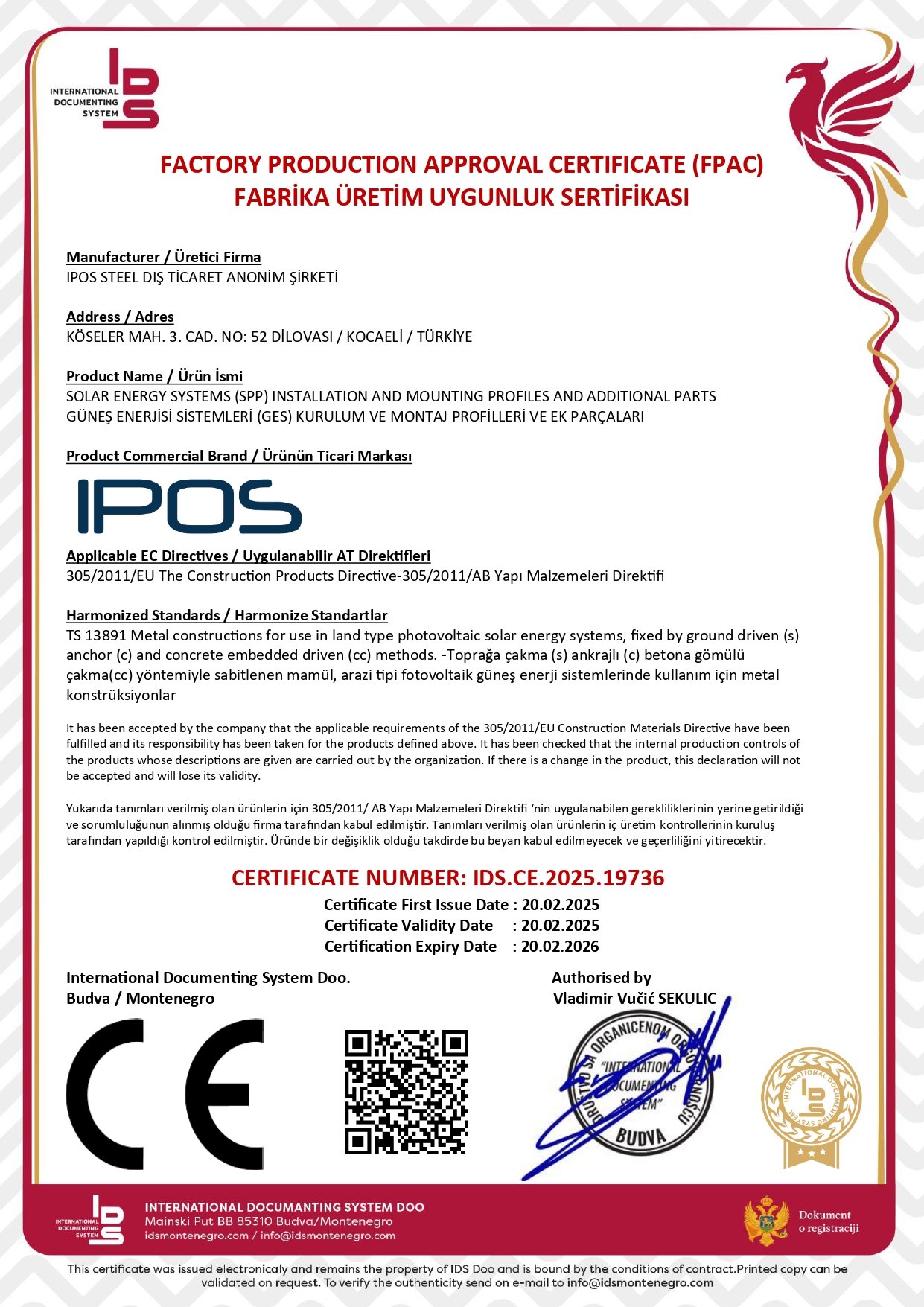 IPOS-Steel - Electrolink Power Solutions